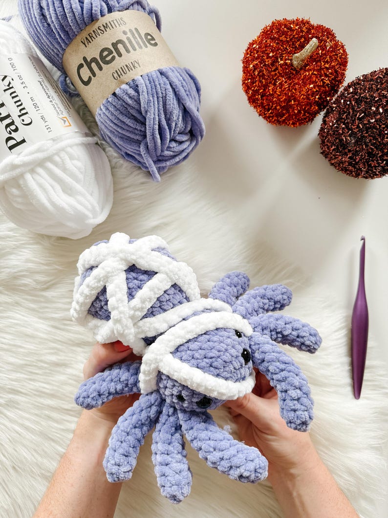 Webster the Spider CROCHET PATTERN, Amigurumi Crochet Pattern, PDF ...