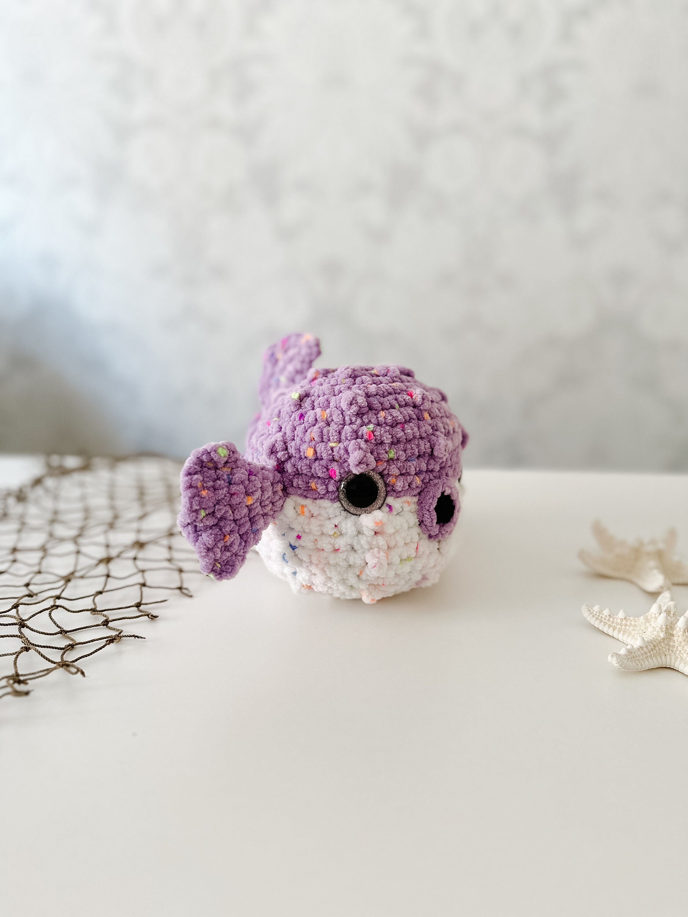 Penelope Puffer Fish CROCHET PATTERN, Amigurumi Crochet Pattern, PDF - Etsy