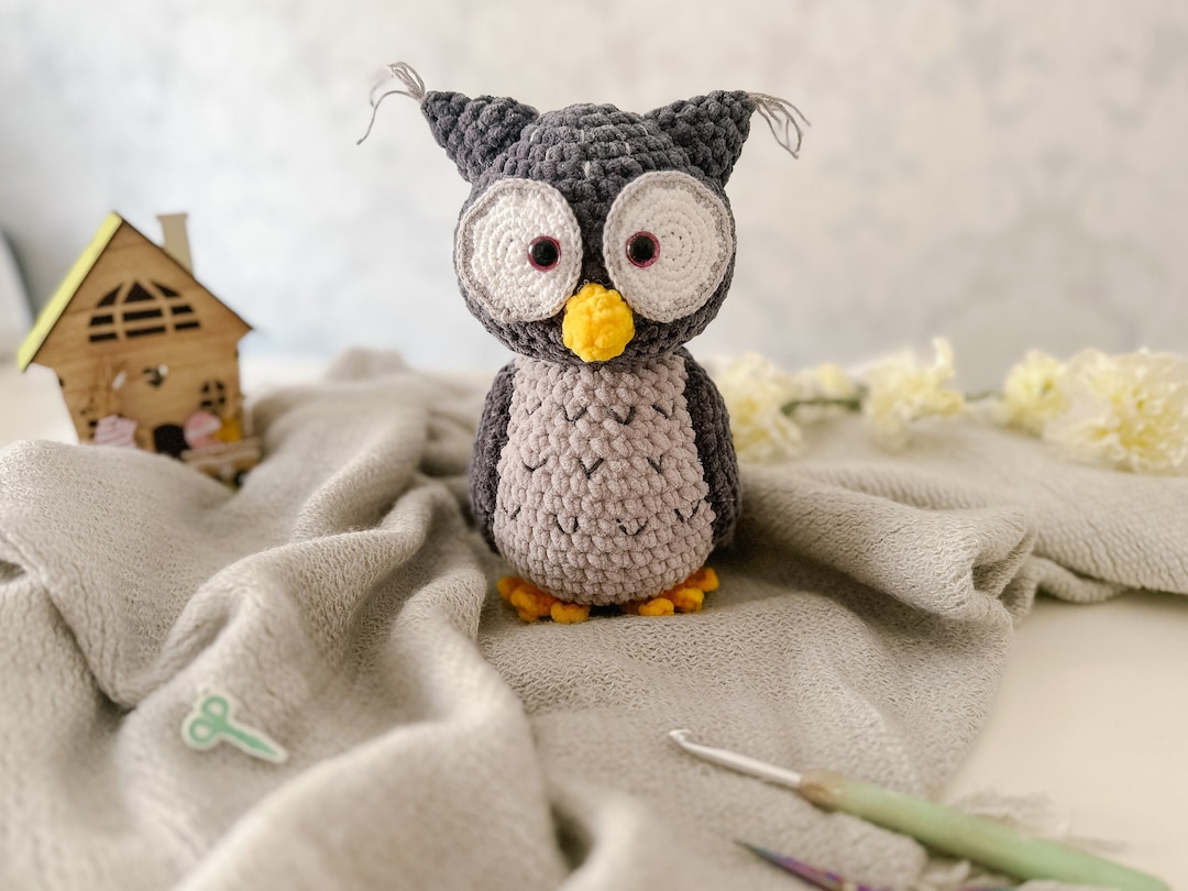 Otto the Owl CROCHET PATTERN, Amigurumi Crochet Pattern, PDF - Etsy