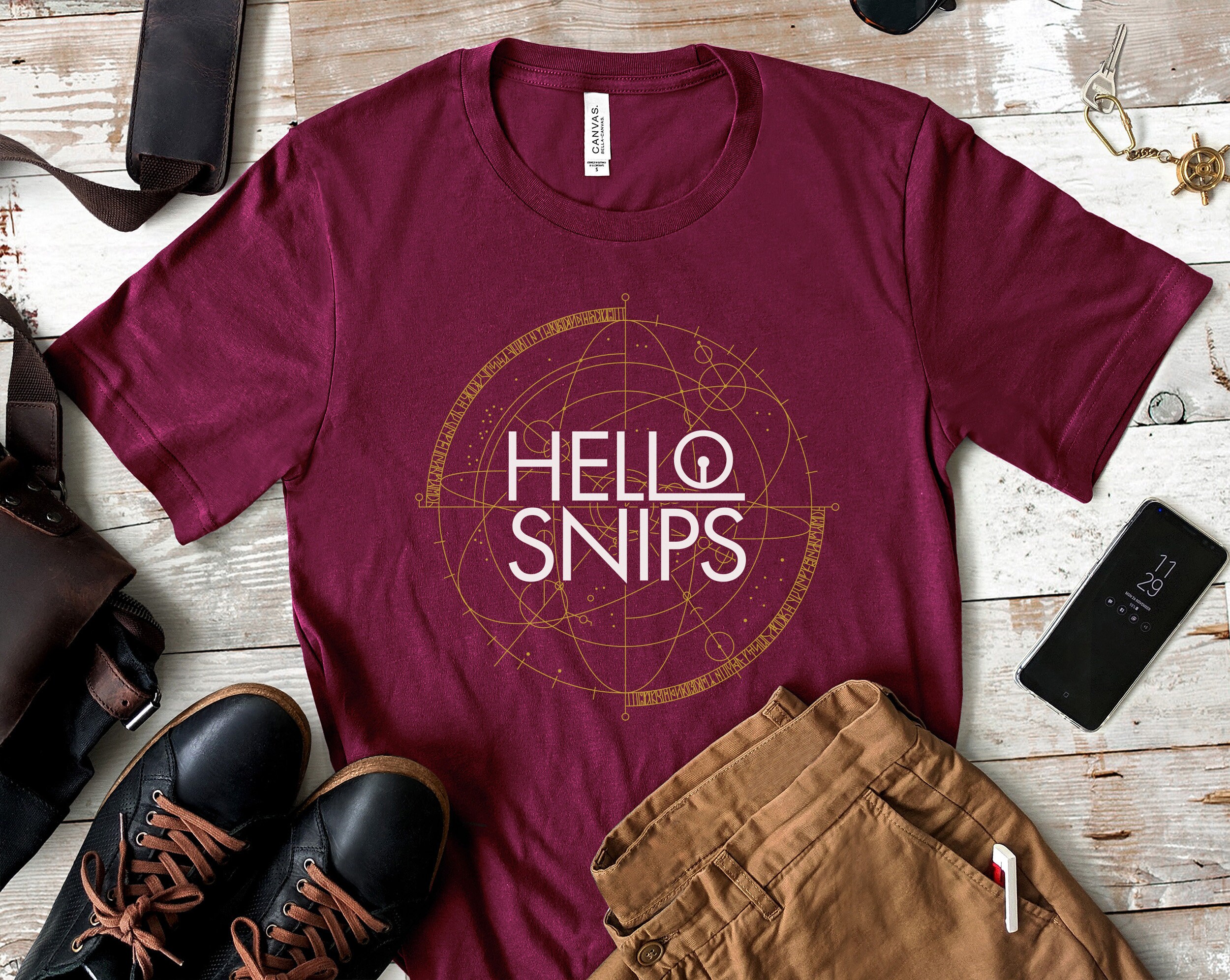 Hello Snips Star Map Shirt (anakin Skywalker Ahsoka Inspired) - Etsy