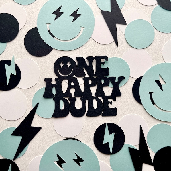 One Happy Dude Birthday Decorations - Etsy