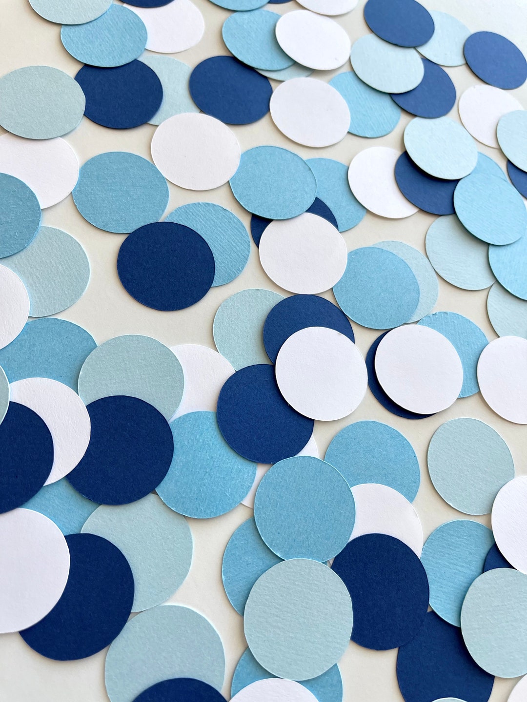 Shades of Blue - Blue Ombré Confetti - Blue Birthday Confetti - Blues ...
