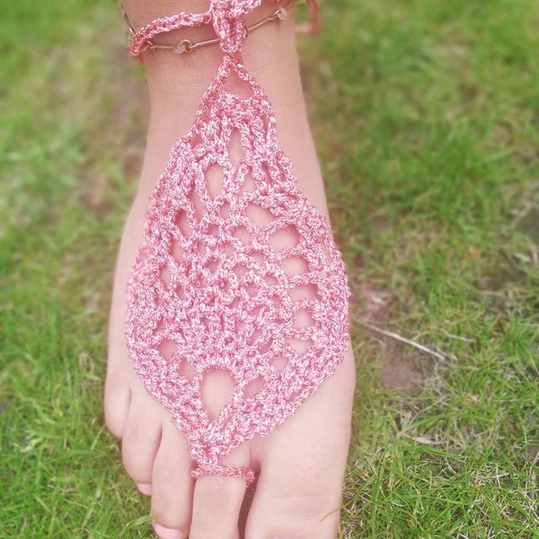 Barefoot Sandals - Etsy UK