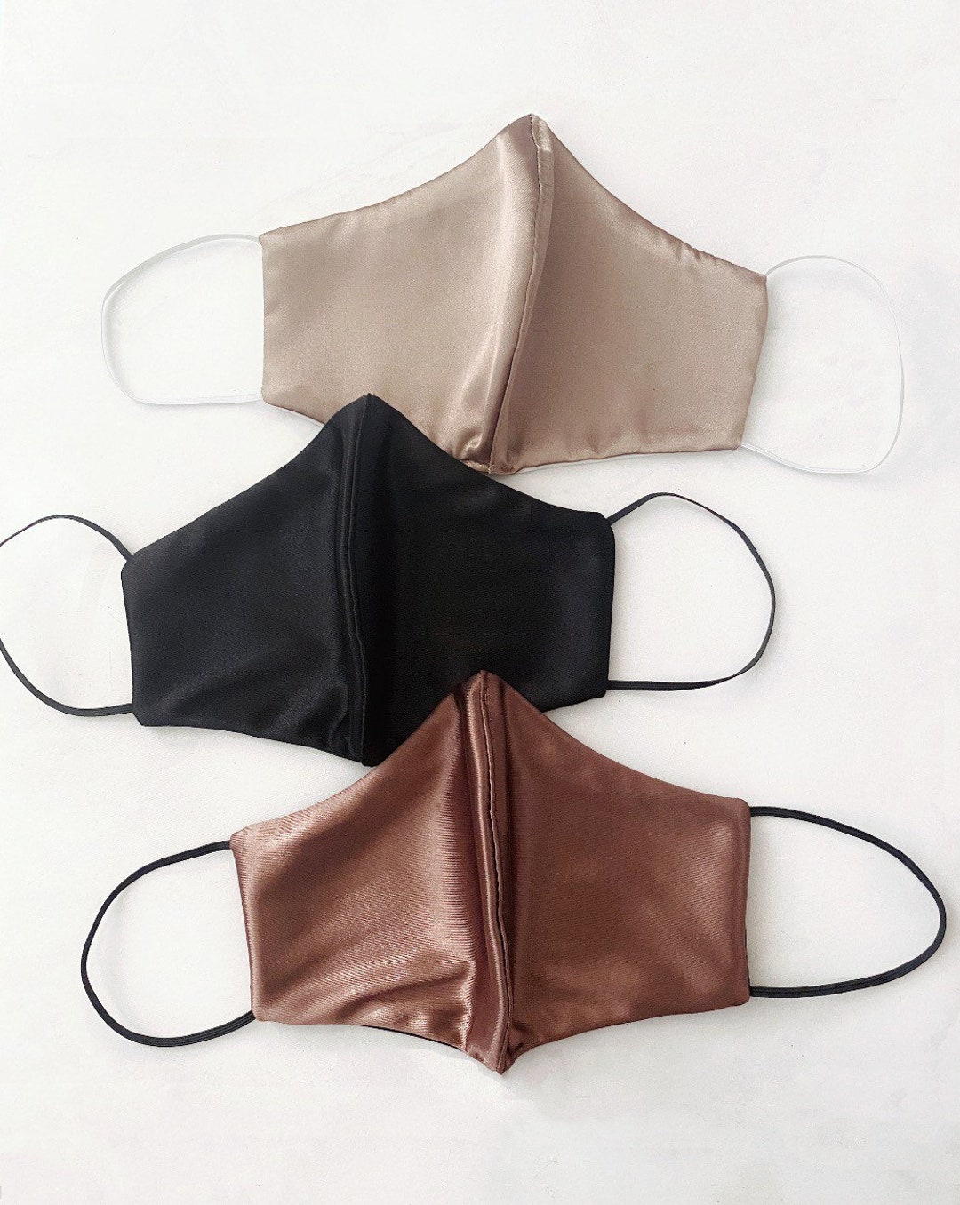 Silky Smooth Soft Chic Face Mask - Reusable, Washable, Fashion Fitted ...