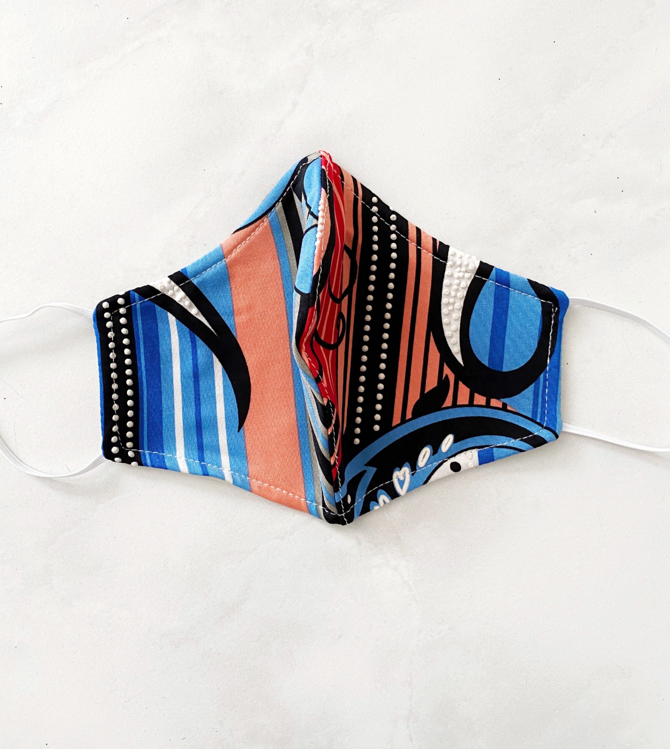 Red White Blue Face Mask Reusable Washable Red White Blue - Etsy