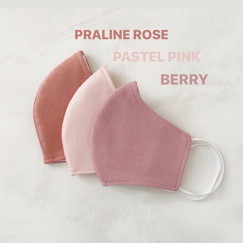 Pink Face Mask - Etsy