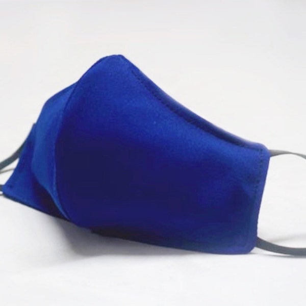 Royal Blue Mask - Etsy