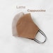 Neutral Cream Beige Tan Mauv Face Mask Reusable, Washable, Fashion ...