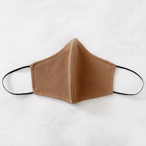 Neutral Cream Beige Face Mask - Reusable, Washable, Handmade Fashion ...