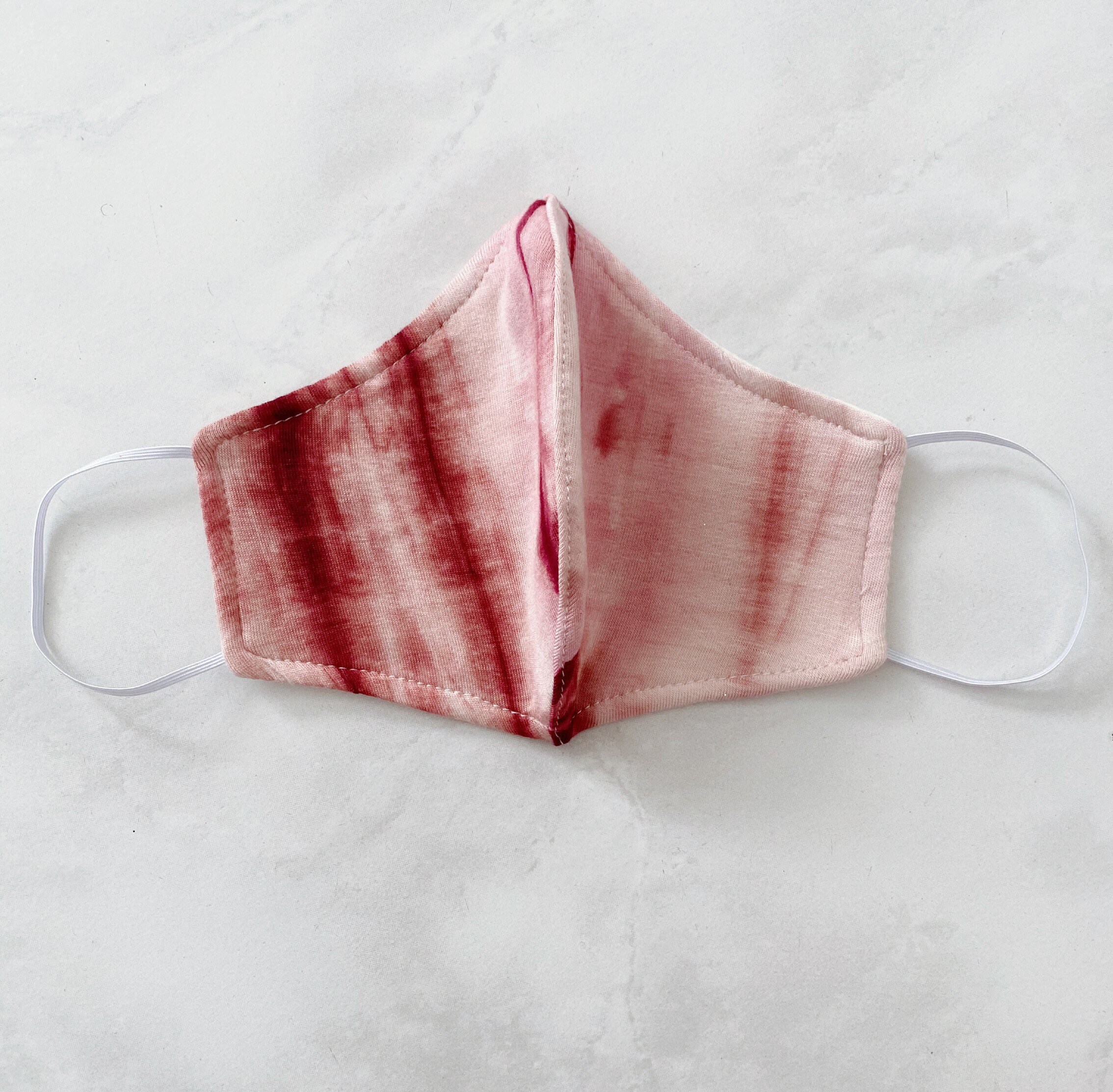 Tie Dye Rainbow Marble Like Face Mask Reusable Washable | Etsy