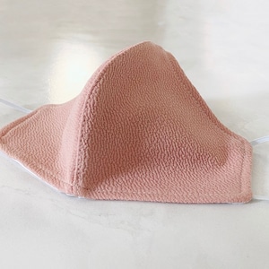 Blush Ivory Pink and Rosey Facemask - Reusable, Washable, Handmade ...