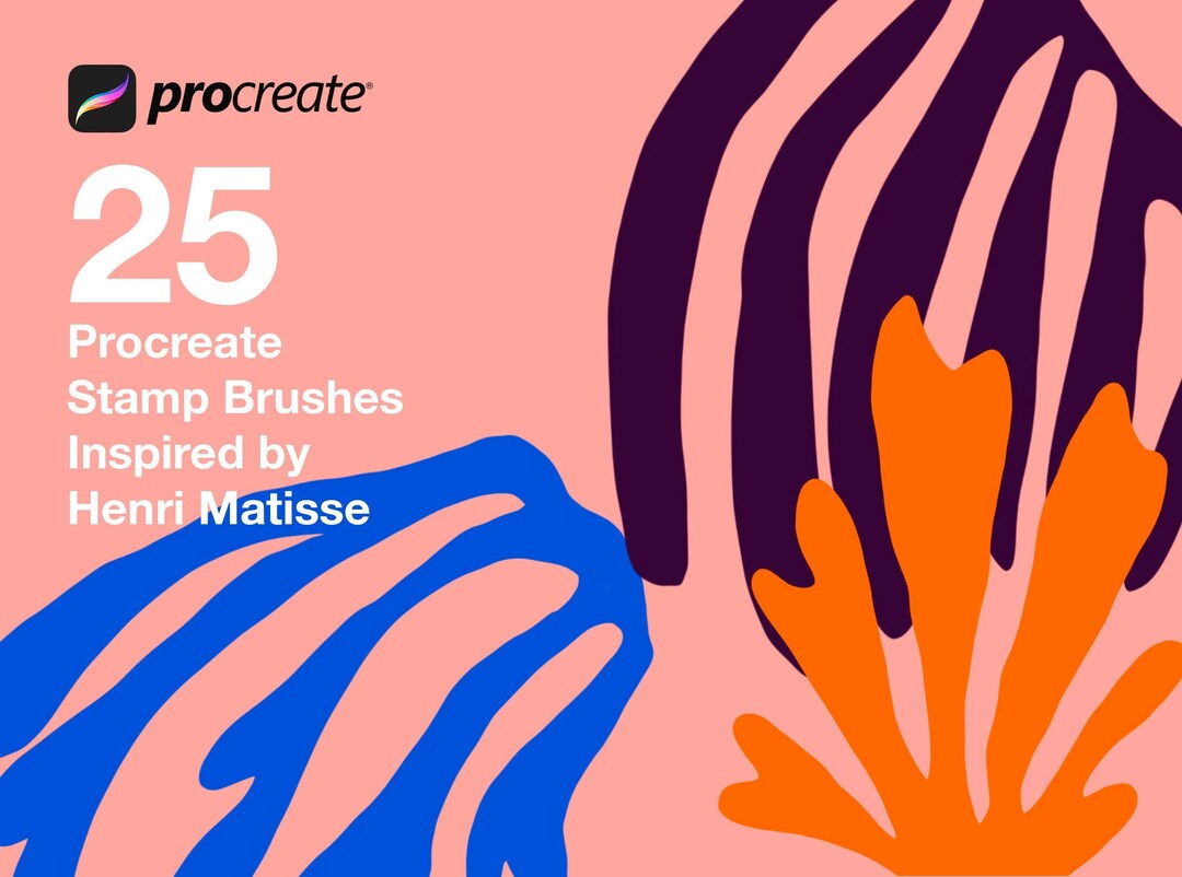 Procreate Stamp Brushes Inspired by Henri Matisse - Etsy