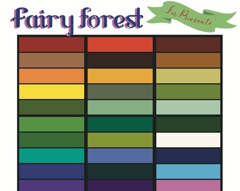Fairy Color Palette | Etsy