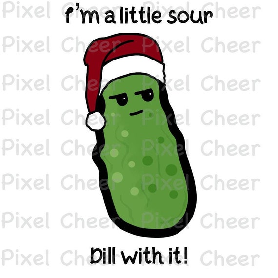 Christmas Pickle Clip Art