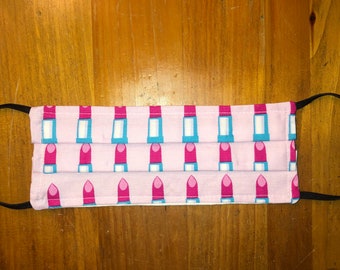 Lipstick Face Mask | Etsy