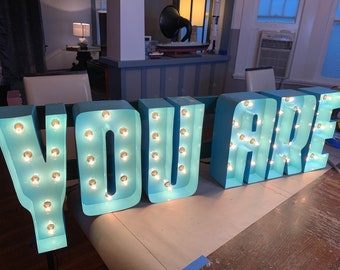 Custom Light up Marquee Sign - Etsy