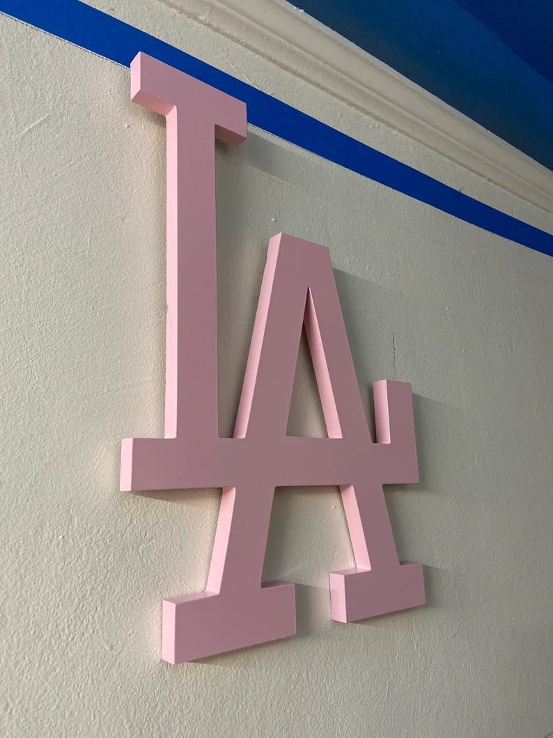 LA Dodgers Logo Wall Decor 20 Tall - Etsy