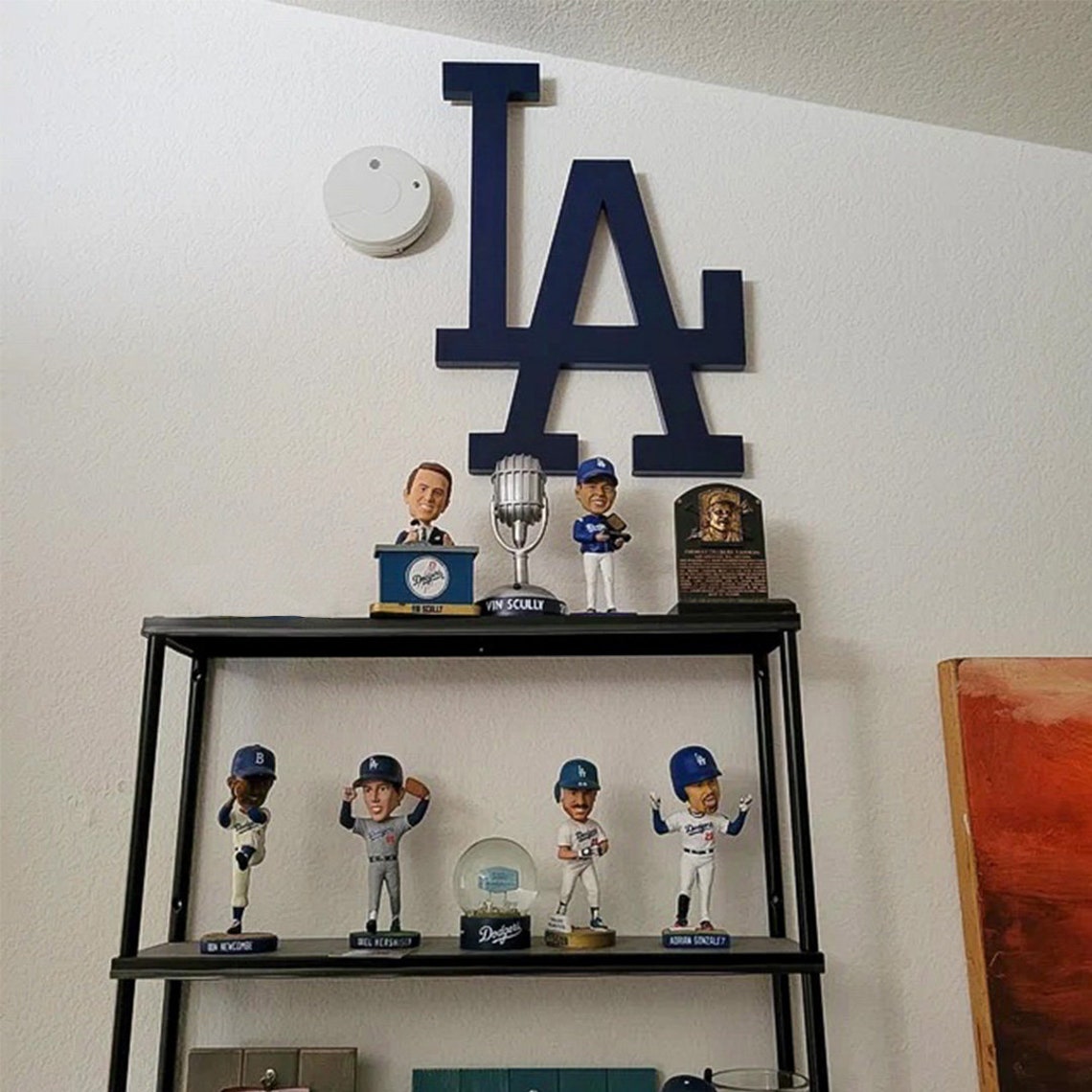 LA Dodgers Logo Wall Decor 20 Tall - Etsy