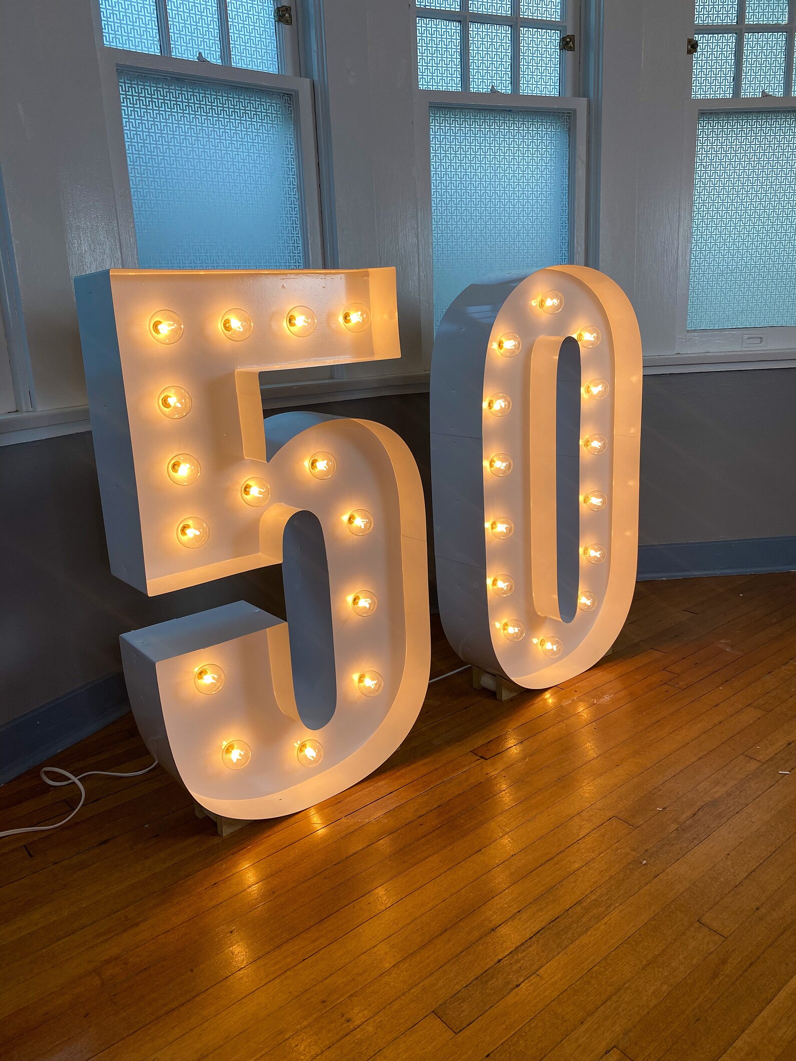 Large Marquee Numbers 4ft Tall Large Light up Numbers - Etsy