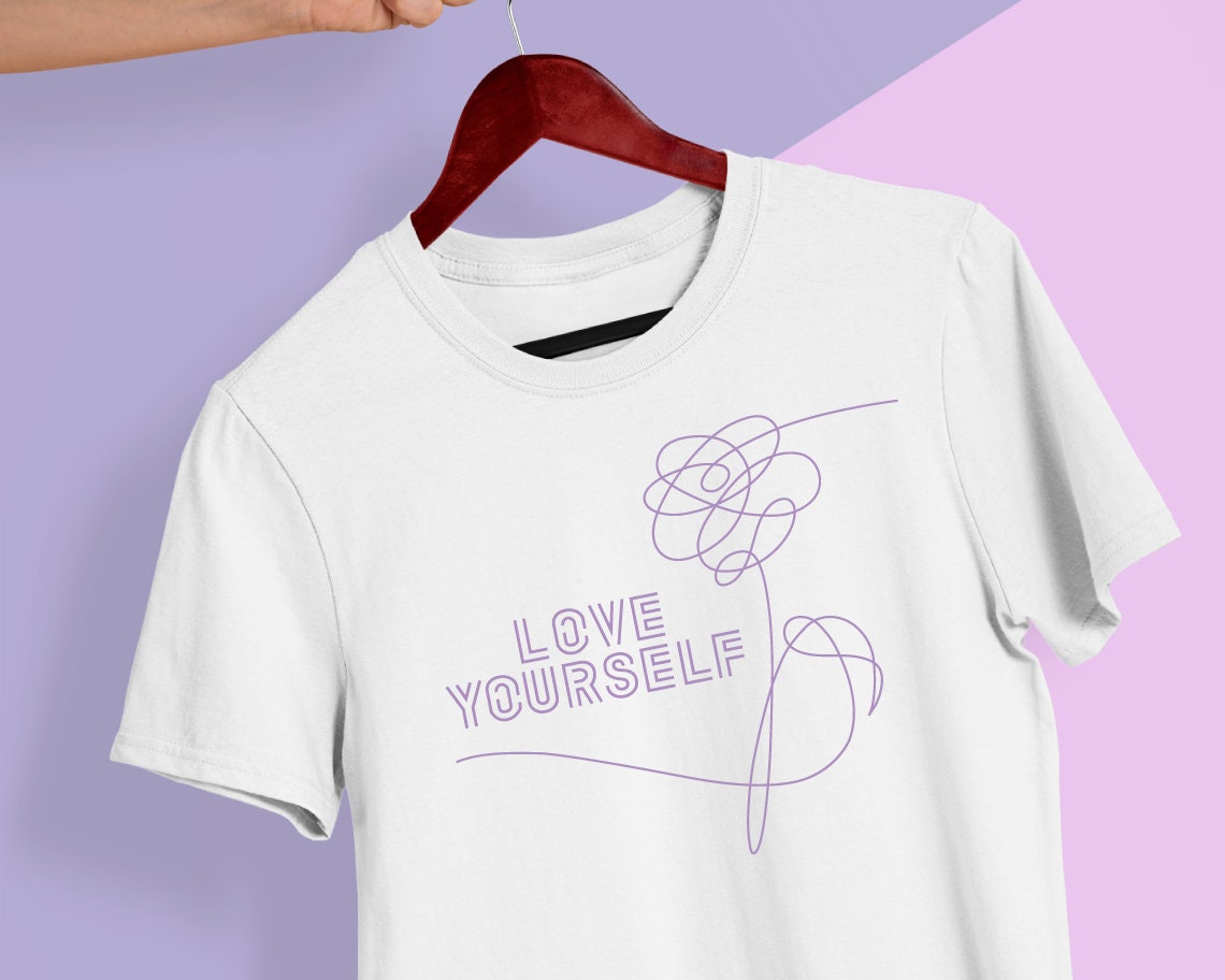 Digital BTS Love Yourself Logo Design Jungkook Jimin Jin | Etsy