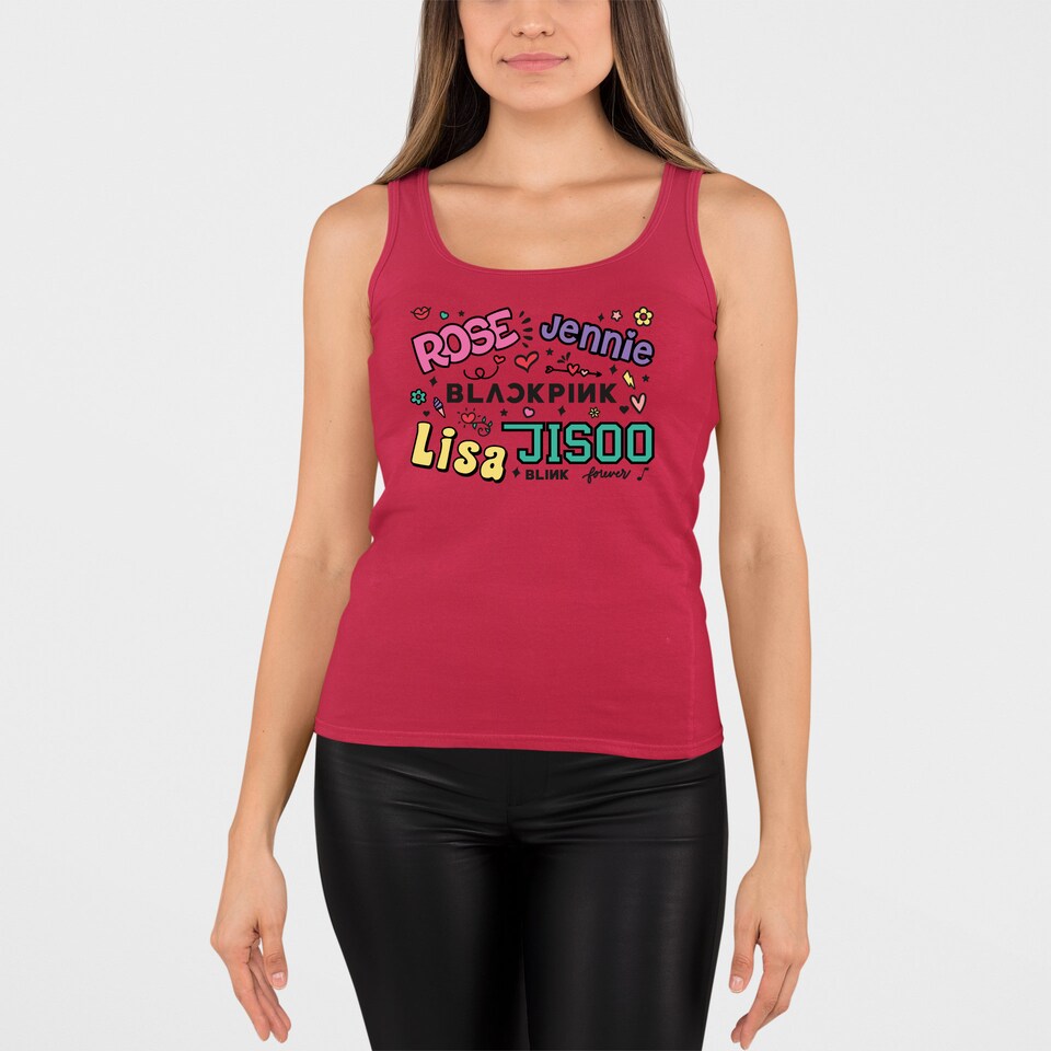 Digital Cool Blackpink Names Design - Lisa Ros Jisoo Jennie sold by ...