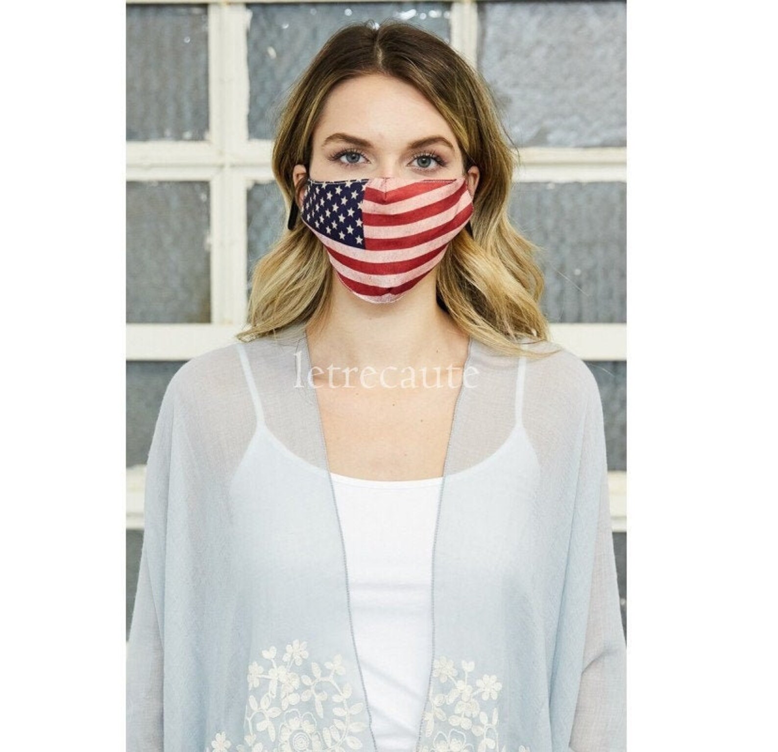 American Flag Mask for Adult with Filters | Etsy