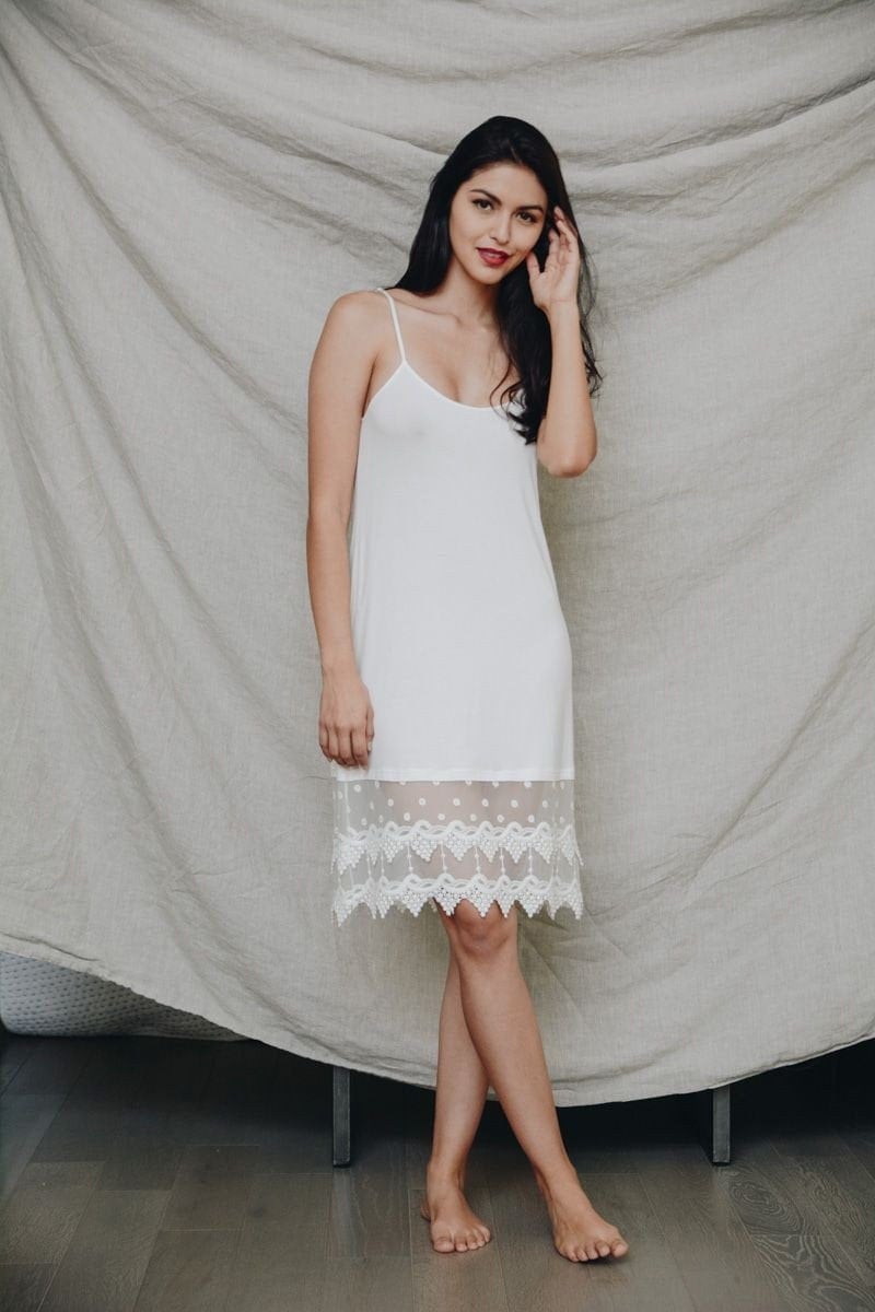White Lace Slip Lace Slip Dress Layering Lace Slip Dress - Etsy