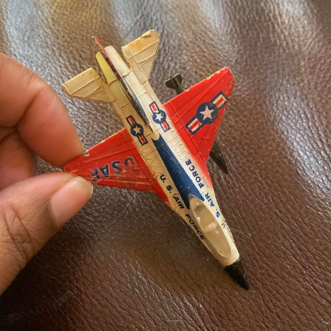 USAF U.S Air Force Plane Toy, Vintage Plane, - Etsy