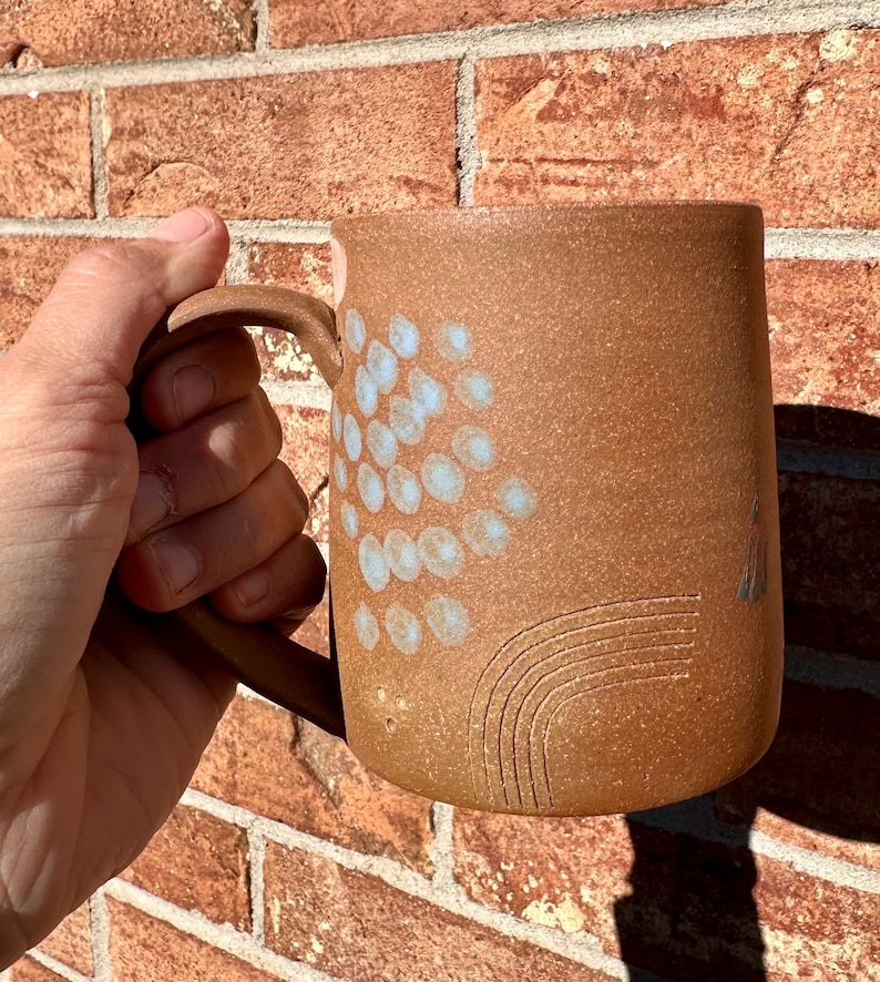 14oz Raw Earth Collection Handmade Coffee Mug, Mug Ceramic, Coffee Mug ...