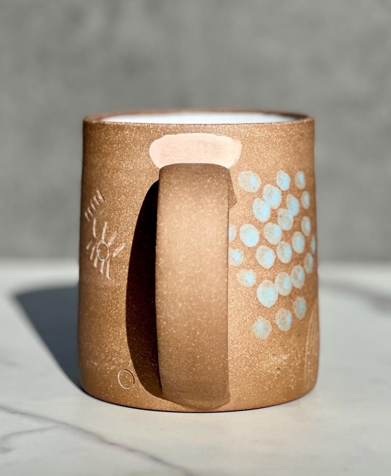 14oz Raw Earth Collection Handmade Coffee Mug, Mug Ceramic, Coffee Mug ...