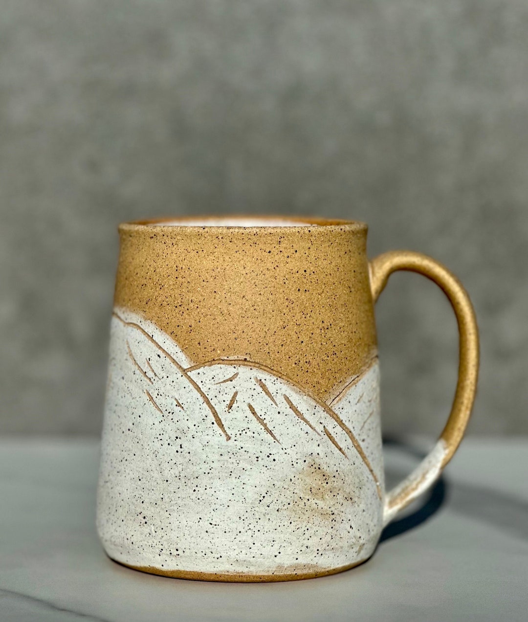 16oz Raw Earth Collection Handmade Coffee Mug, Mug Ceramic, Coffee Mug ...
