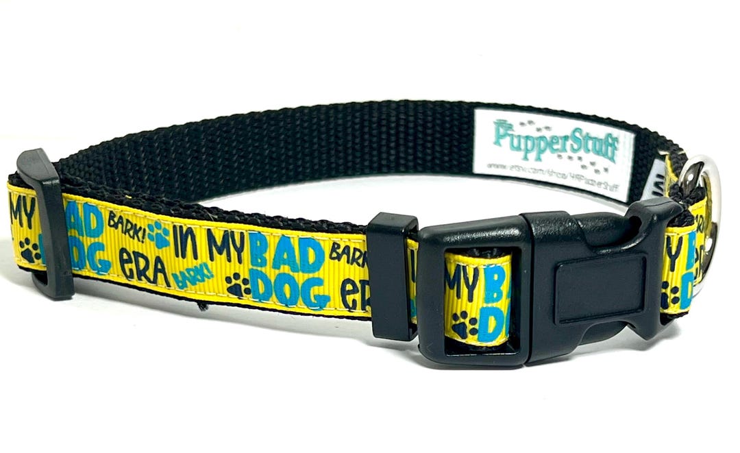Dog - in My Bad Dog Era Collar - Etsy