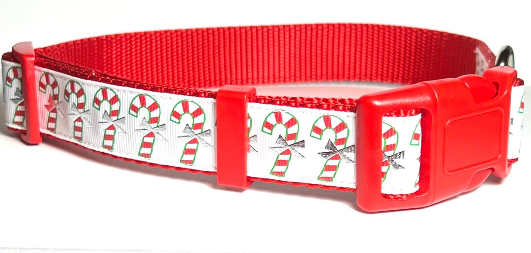 Candy Canes Collar - Etsy