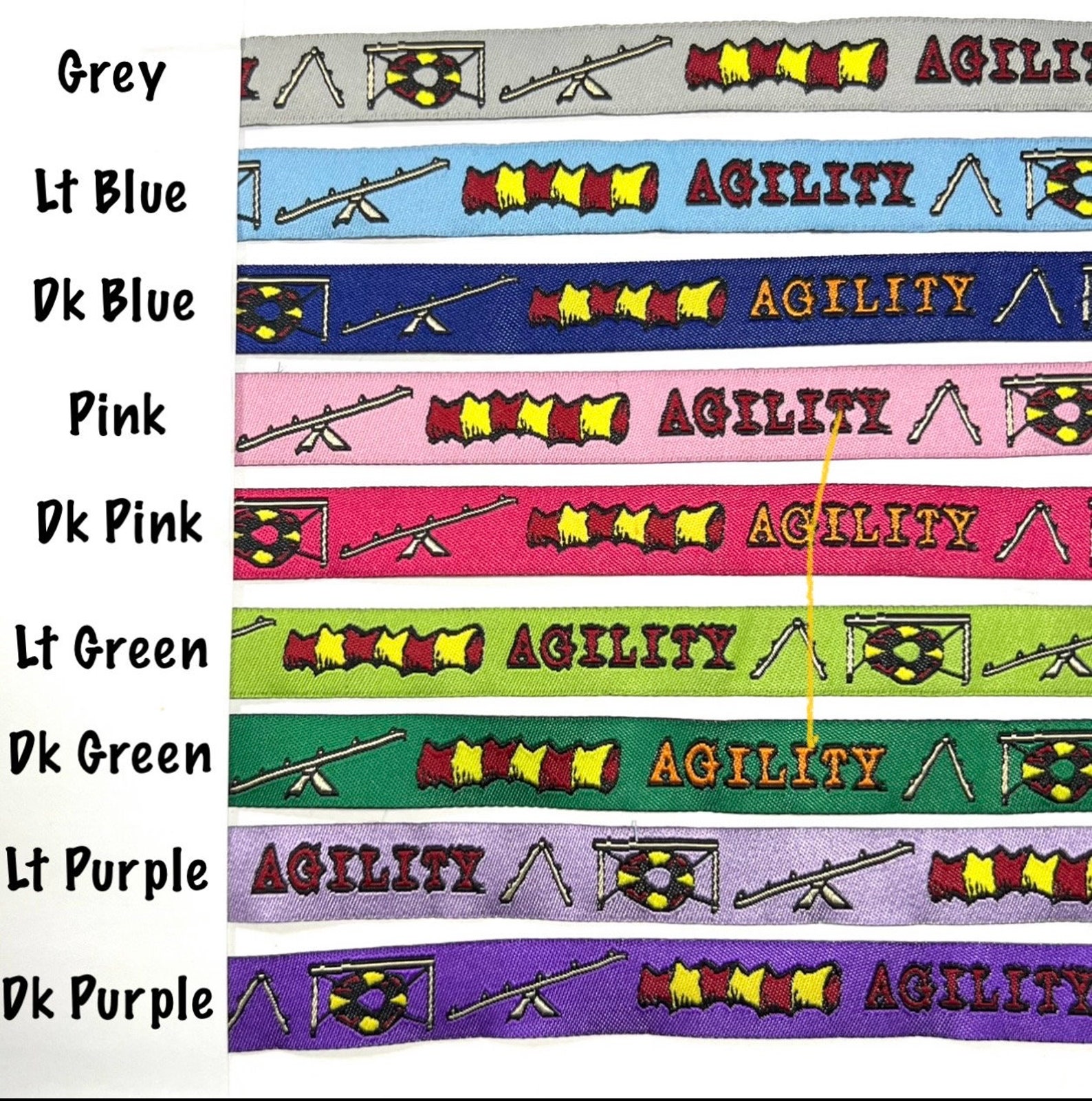 AGILITY Collar the Pinks - Etsy
