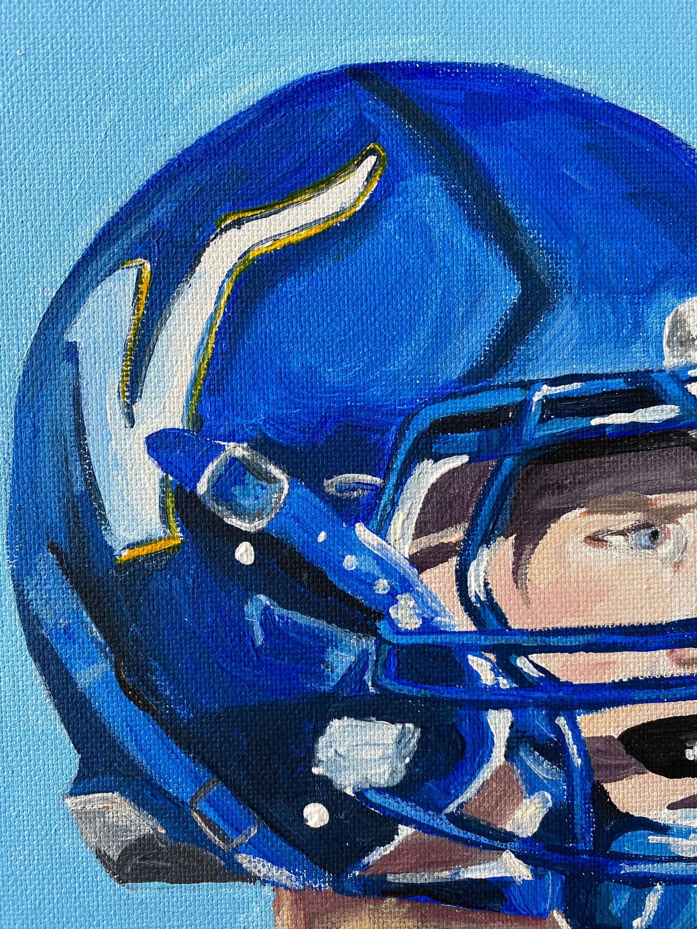 Custom Football Player Painting on Canvas Personalized - Etsy New Zealand