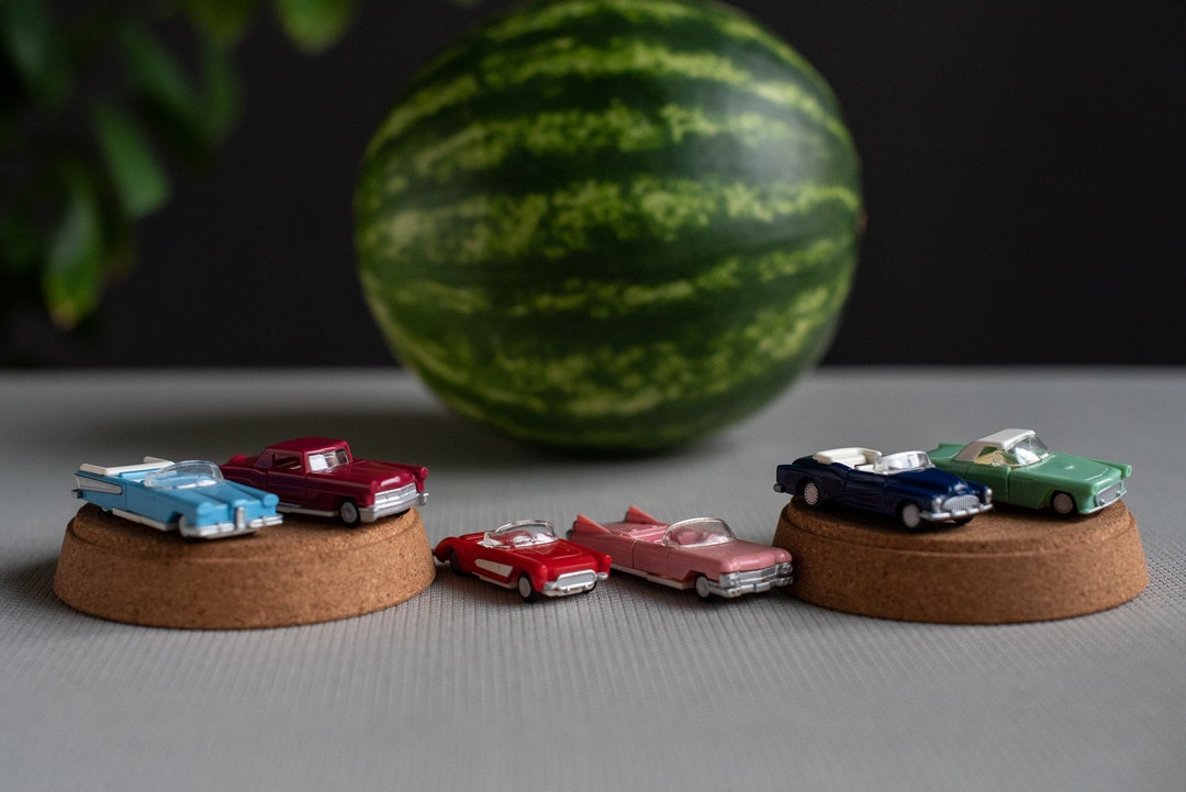 1994 Vintage Ferrero Kinder Surprise Cars / Toys / Cabriolet / Cadillac ...