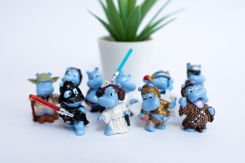 Ferrero Kinder Surprise Vintage Happy Hippos Star Wars / Hipperium с ...