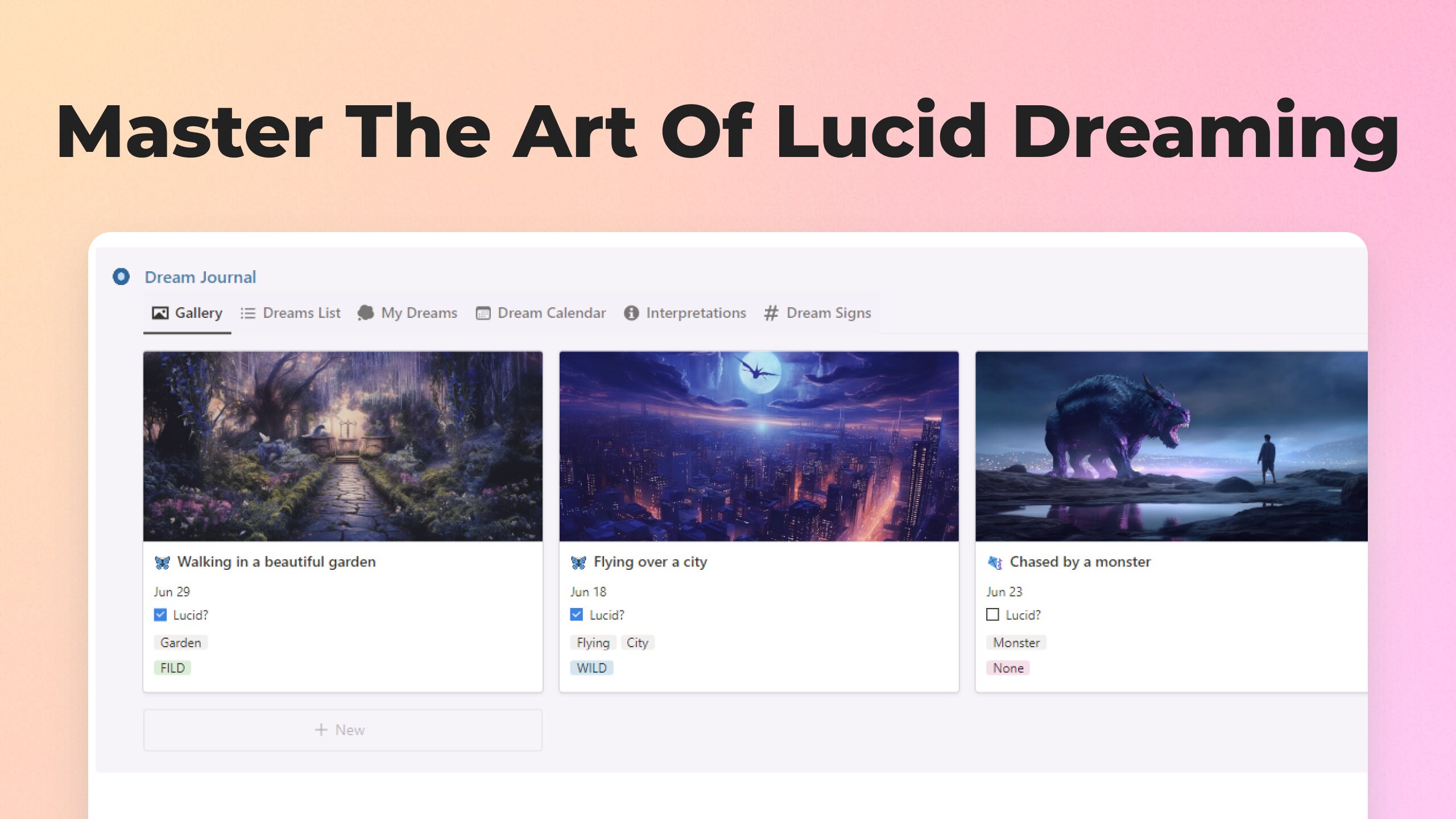 Lucid Dreaming Journal - Master the Art of Lucid Dreaming With the Help ...
