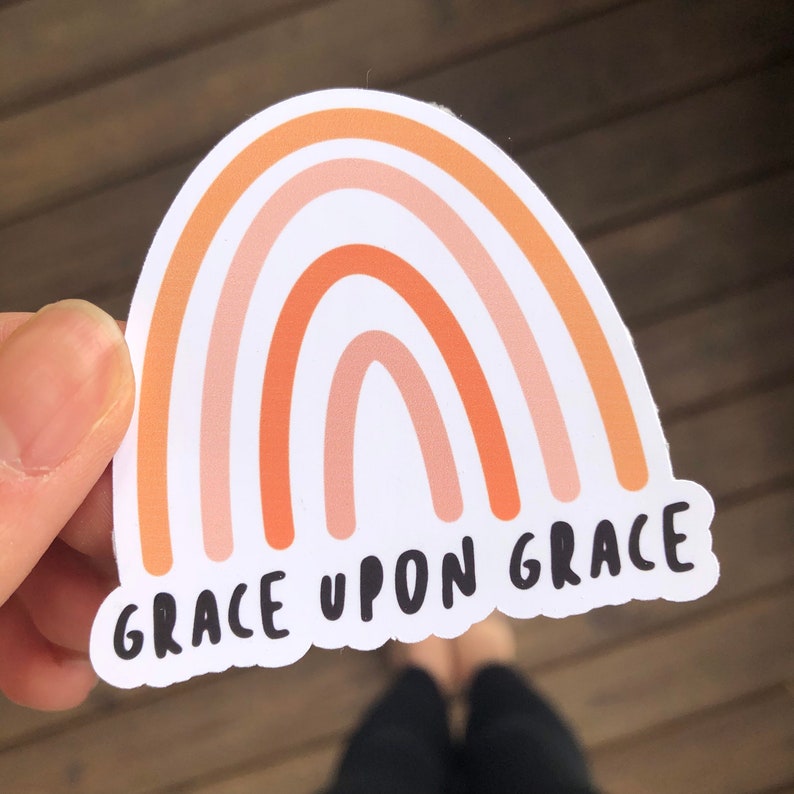 Peachy Tones Bible Verse and Faith Inspired Sticker Pack | Etsy