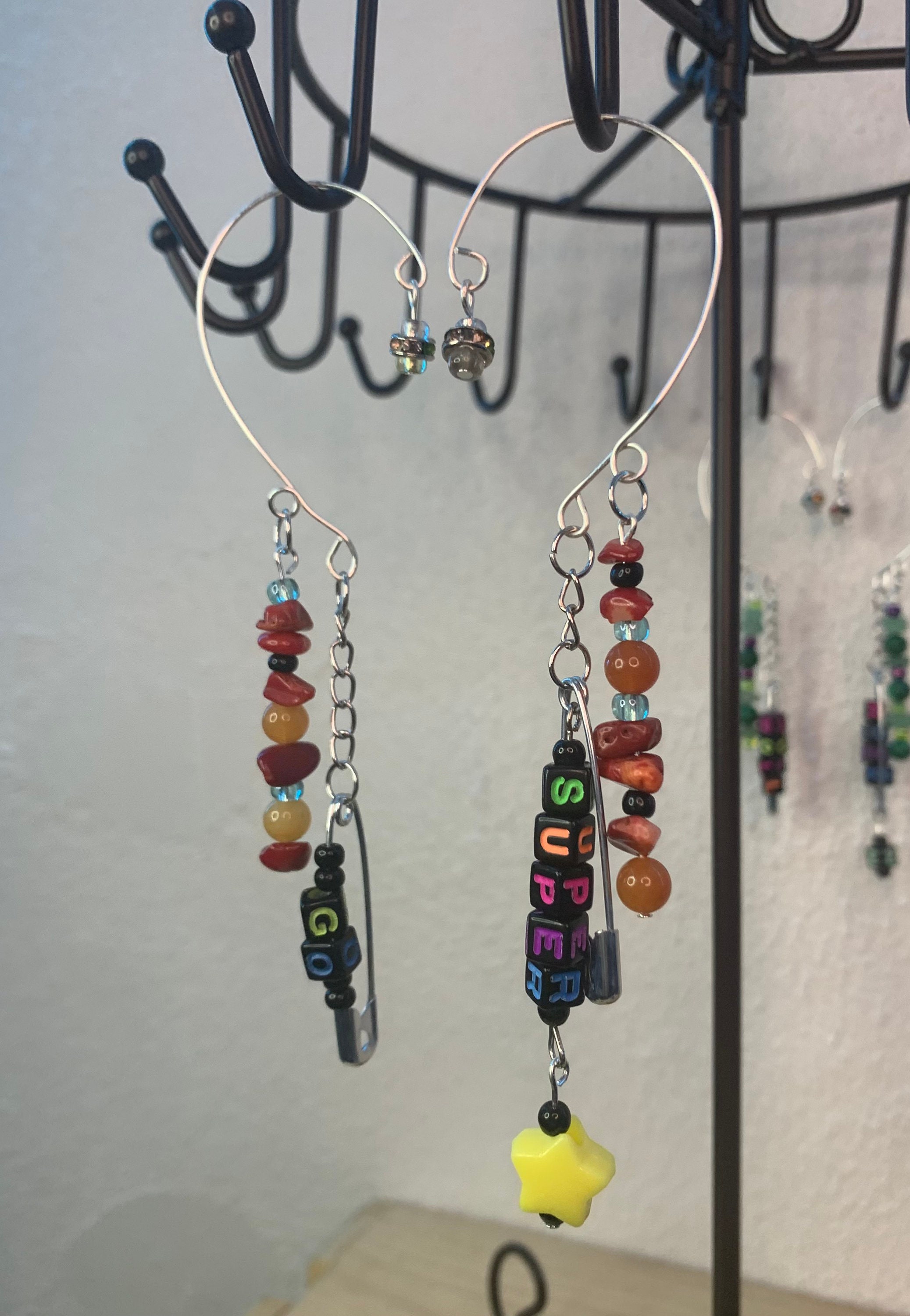 FNAF SB, Ear Cuffs, Earrings, Glamrock Freddy, Montgomery/ Monty, Chica ...