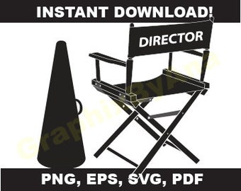 Movie Director Art | Etsy