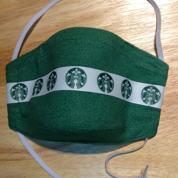 Starbucks Face Mask - Etsy