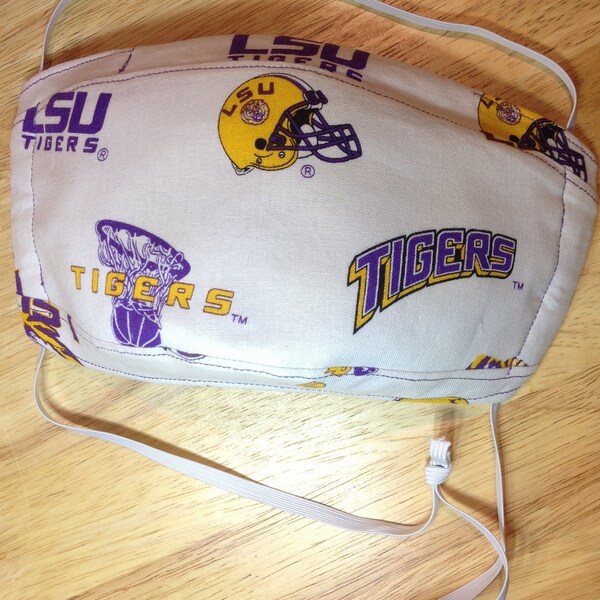 Free Lsu Mask - Etsy