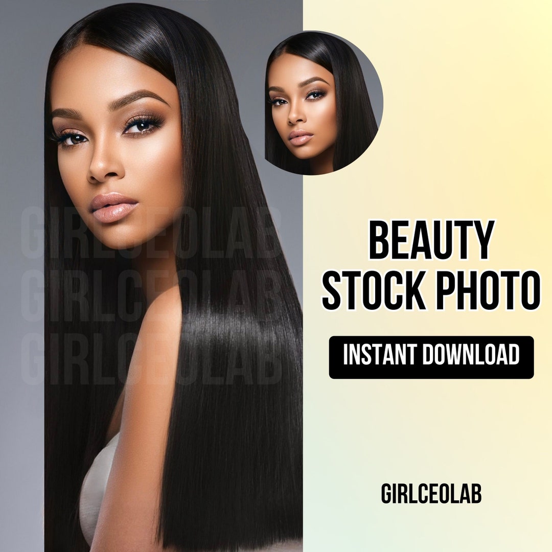 Beauty Stock Photos I Hair Stock Photo I Hair Extension Stock Photo - Etsy