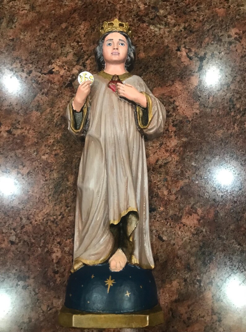 12” Child Jesus Sacred Heart of Jesus Wall Hanging Plaque Statue With ...
