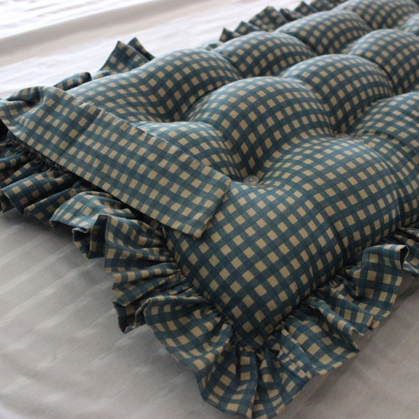 Tufted Bench Cushion - Etsy