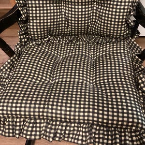 Rocker Cushion Set With Ruffle or Without Ruffle - Etsy