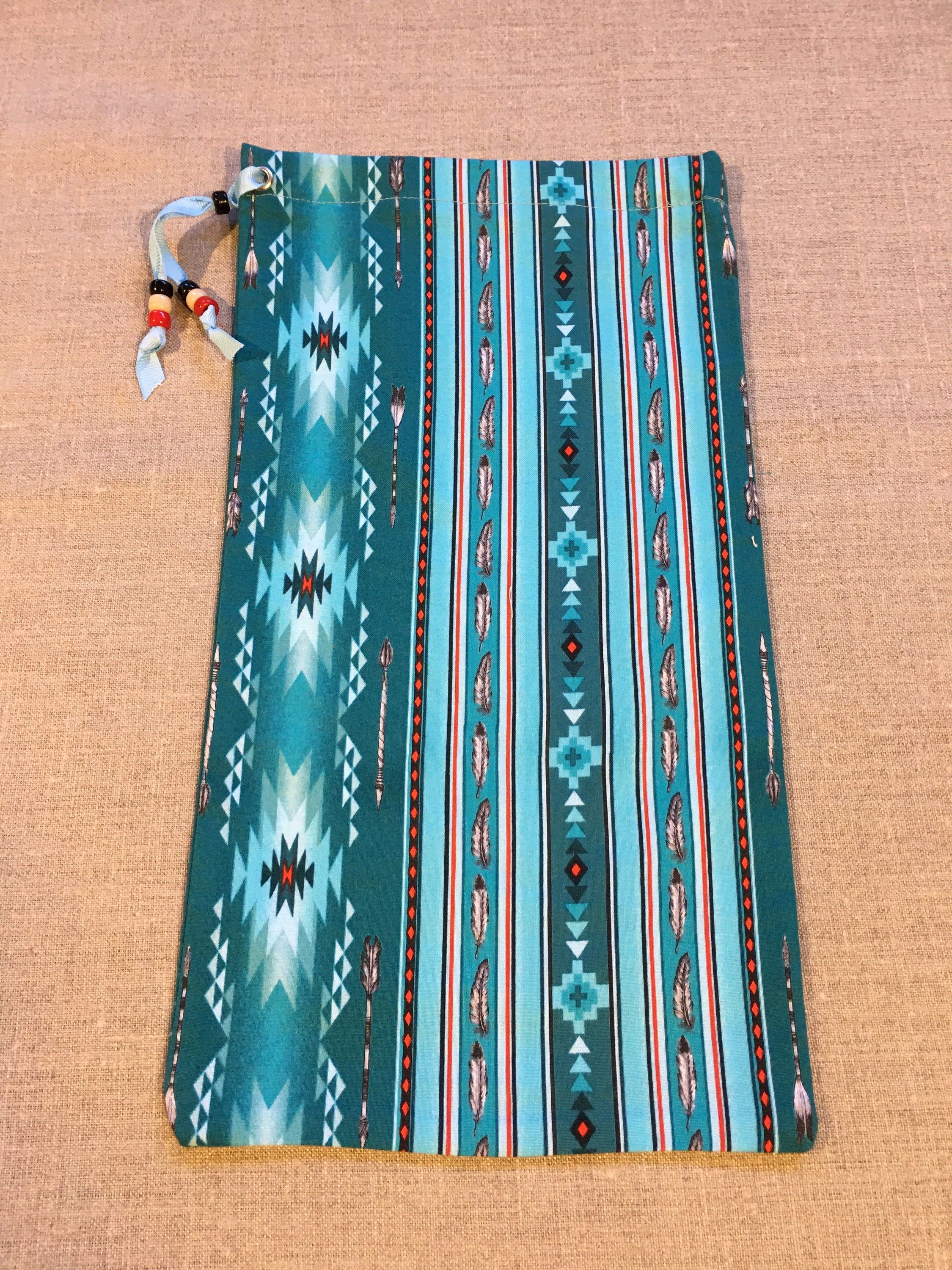 Native American Rattle Pouches in Various Tribal Patterns - Etsy