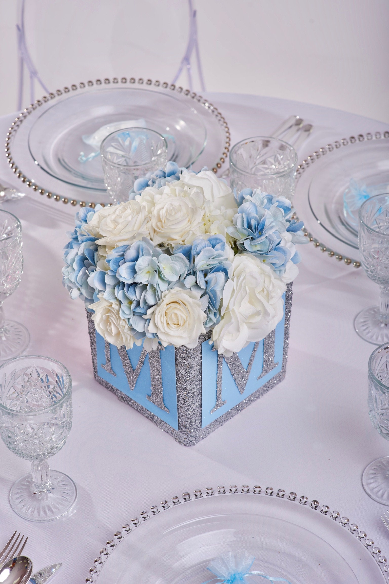 Baby Blue Baby Shower Decorations Jumbo Baby Block Letter | Etsy