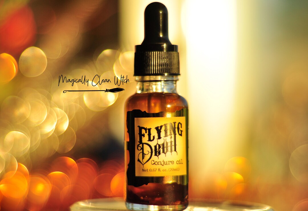 Flying Devil Oil - Banish, Cleanse, Ward, Rid Negativity. Uncrossing ...